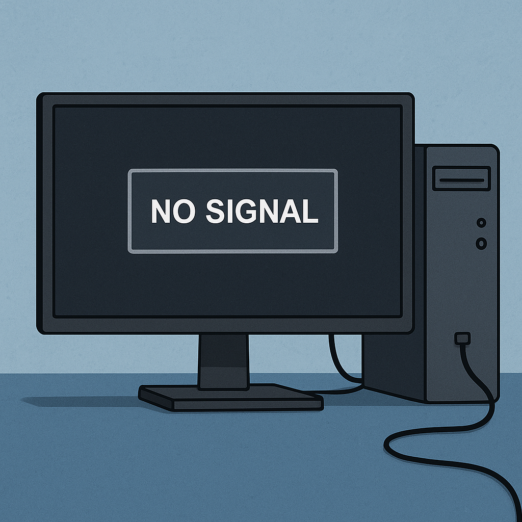 Why Your Monitor Says No Signal Even When It Is Plugged In